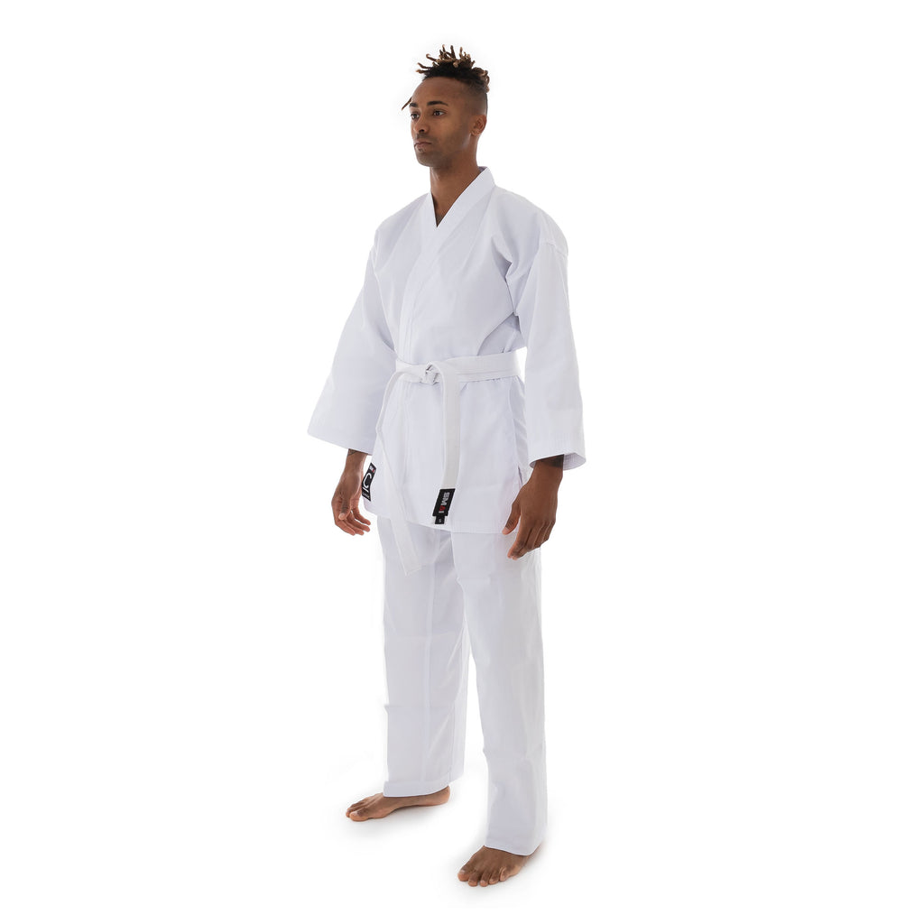 KIMONO DE KARATÉ CLASSIQUE GI ÉTUDIANT 8OZ (BLANC) | ARTS MARTIAUX ...